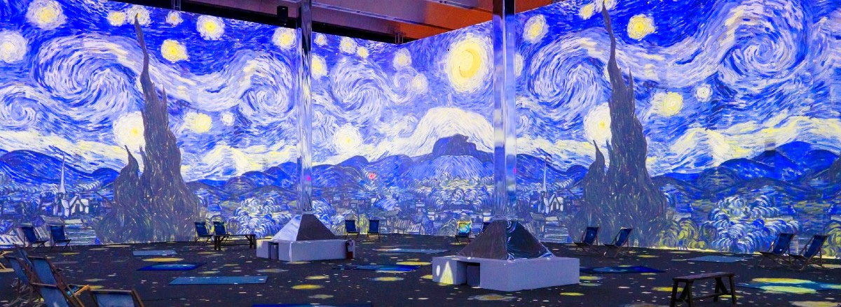 New York's First Immersive Exhibit Hall Takes a Break from Art ...